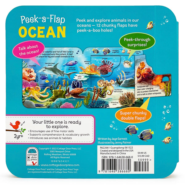 Board Book - Interactive Lift-a-Flap: Ocean – Bubble Belly moms ...