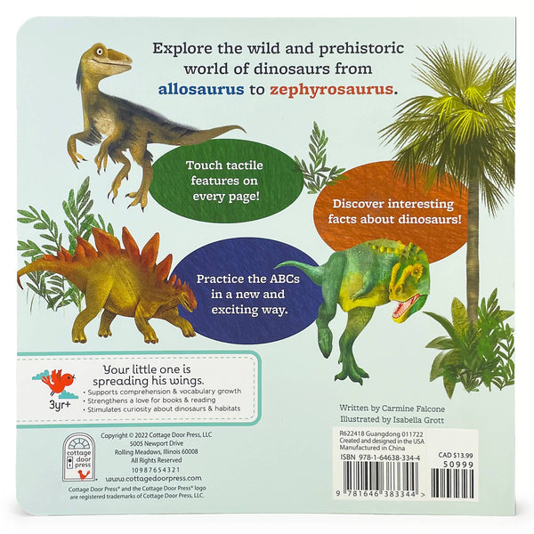 Book - ABC of Dinosaurs: A Powerfully Prehistoric Alphabet Book ...