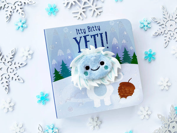 Board Book - Finger Puppet: Itty Bitty Yeti Finger Puppet Board Book ...